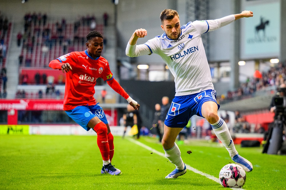 Joseph Amoako gjorde Olympiadebut mot Norrköping « Gasetten